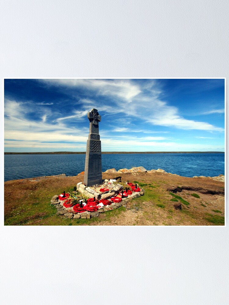"Falklands War - Welsh Guards Memorial" Poster by JohnDalkin | Redbubble