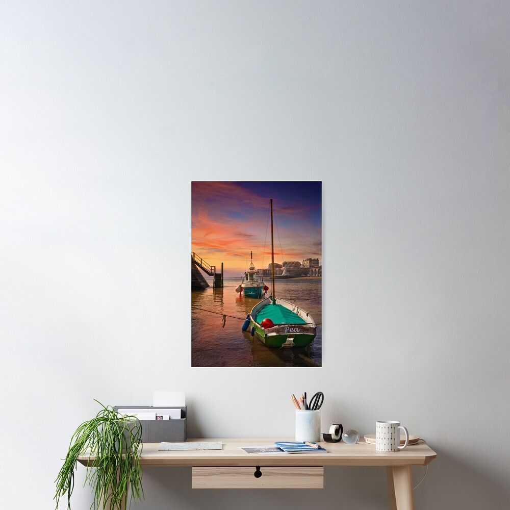 "Safe Mooring" Poster by GeoffCarpenter | Redbubble