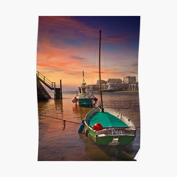 "Safe Mooring" Poster by GeoffCarpenter | Redbubble