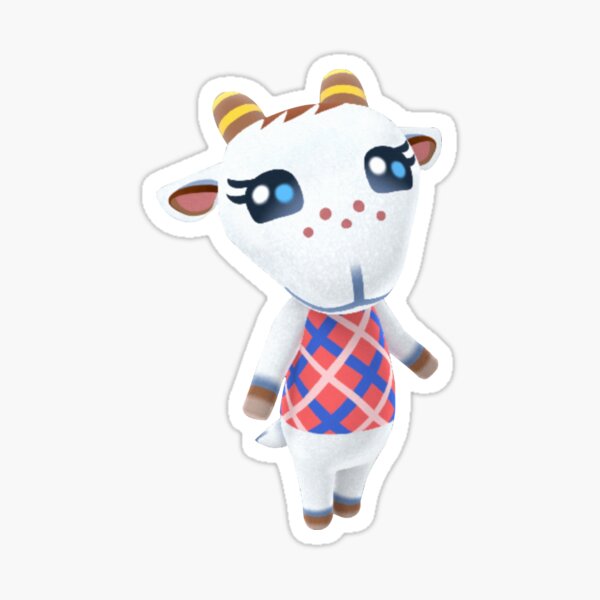 Animal Crossing Chevre Stickers | Redbubble