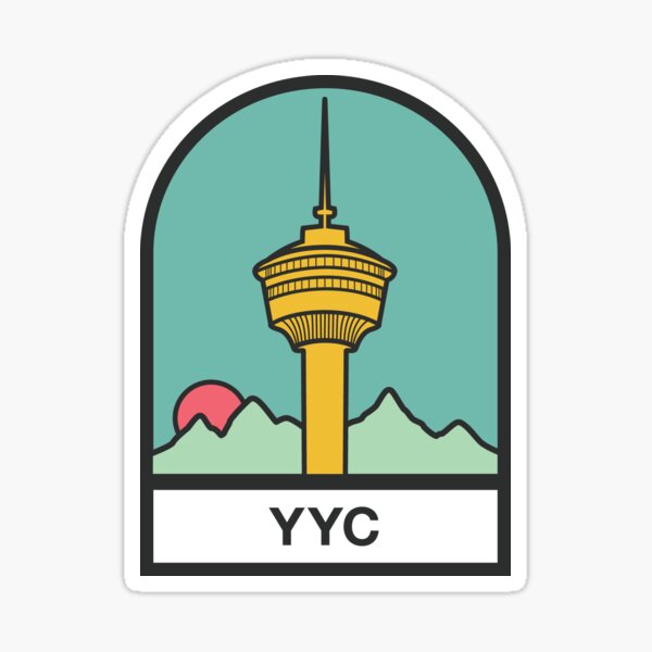 Yyc Stickers | Redbubble