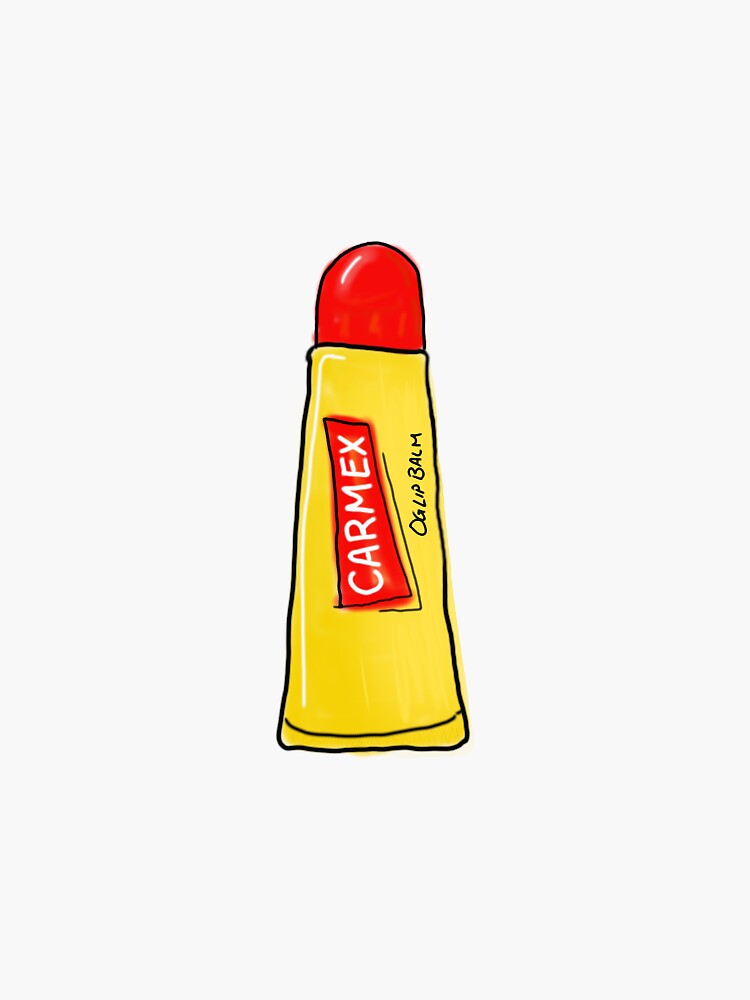 "Carmex Sticker" Sticker by NascarFastCar | Redbubble