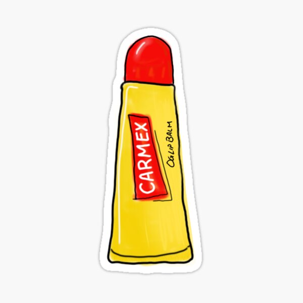 "Carmex Sticker" Sticker by NascarFastCar | Redbubble
