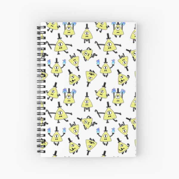 "Bill Cipher Bill Cipher Bill Cipher Bill Cipher Bi" Spiral Notebook ...