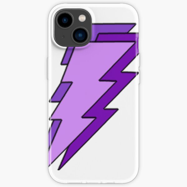 "Purple Lightning Bolts" iPhone Case for Sale by nadiam62 | Redbubble