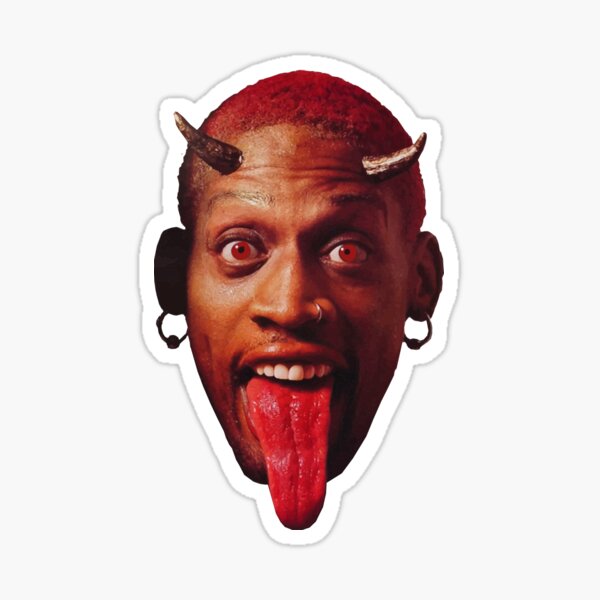 Dennis Rodman Stickers | Redbubble