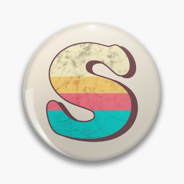 "S letter, vintage alphabet, typography, font" Pin for Sale by ...