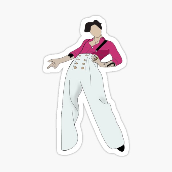 "Harry Styles, Fine Line - Silhouette collection" Sticker for Sale by ...