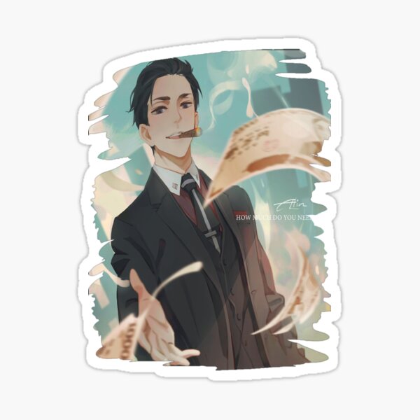 "fugo keiji" Sticker by pife10 | Redbubble