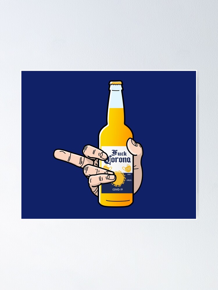 "Middle Finger to the Virus" Poster for Sale by 90sOE | Redbubble