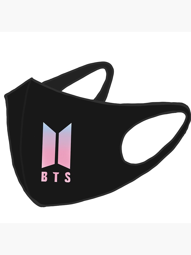 "BTS Mask" Sticker by MaddieJudith123 | Redbubble