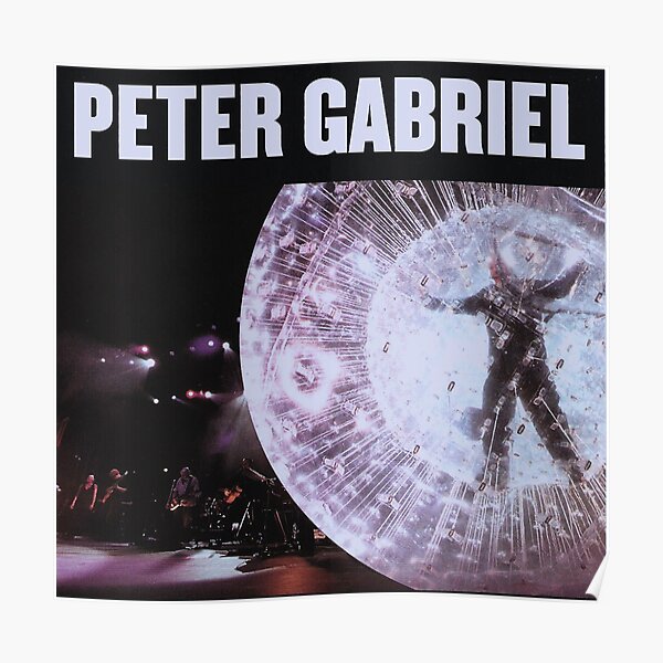 Poster: Peter Gabriel | Redbubble