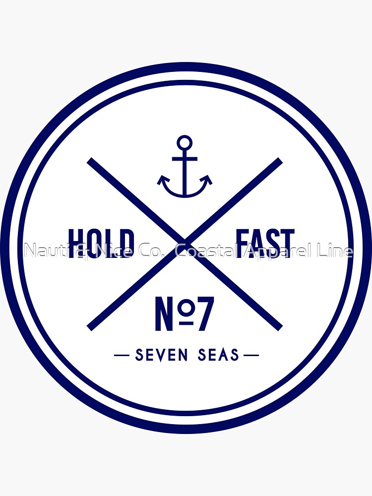"Hold Fast" Sticker by RachelLaBianca | Redbubble