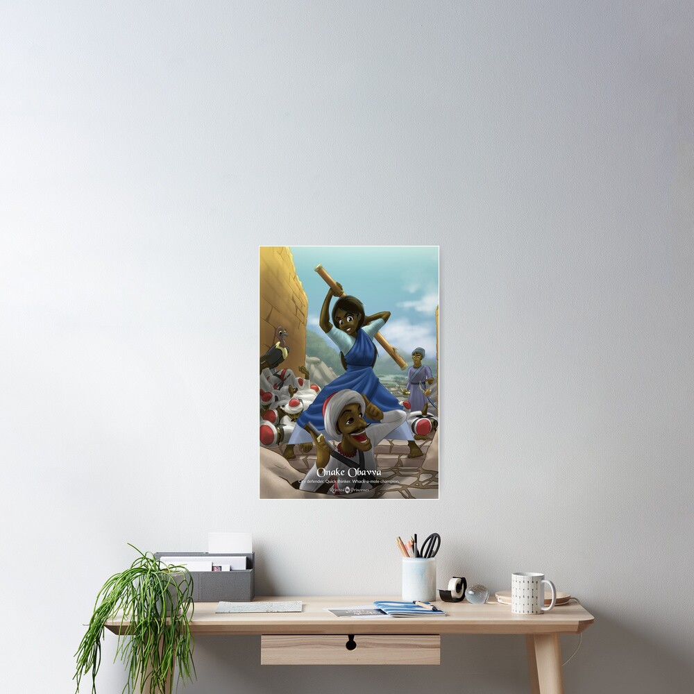 ""Onake" Obavva" Poster by jasonporath | Redbubble