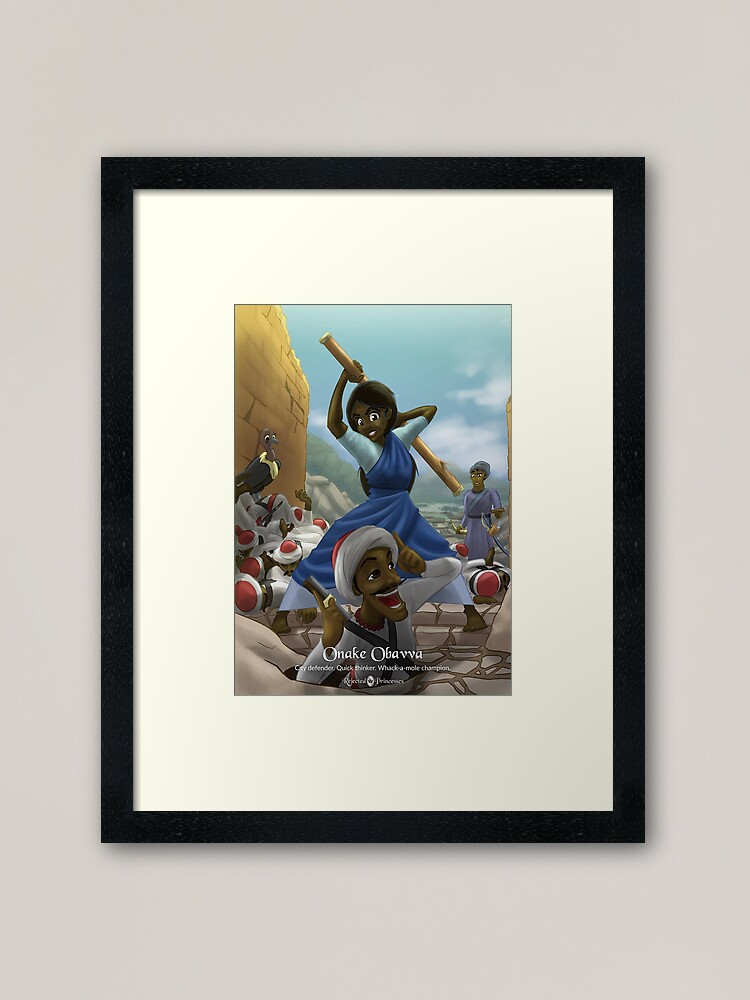 ""Onake" Obavva" Framed Art Print for Sale by jasonporath | Redbubble