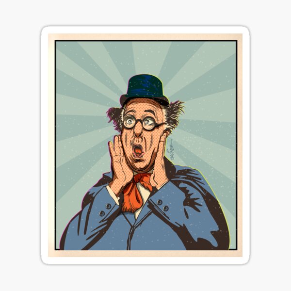 "Awe" Sticker by SAUHER | Redbubble