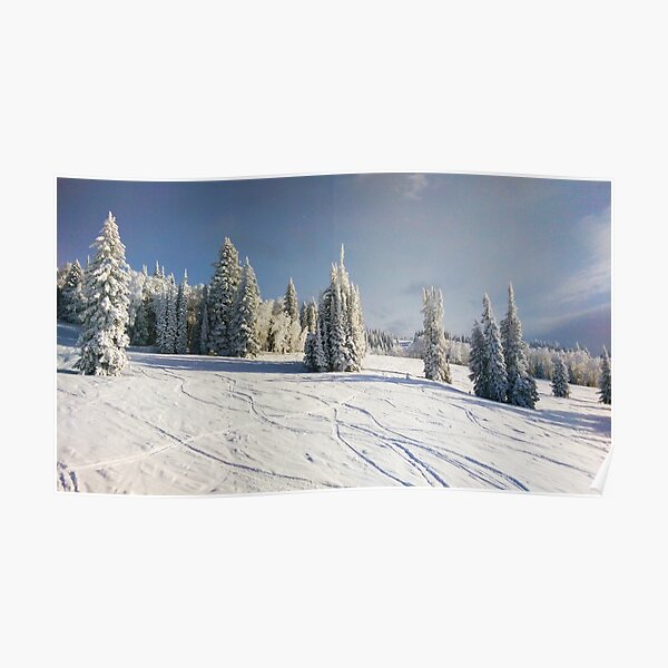 "Winter scene" Poster by ZernsGraphics | Redbubble