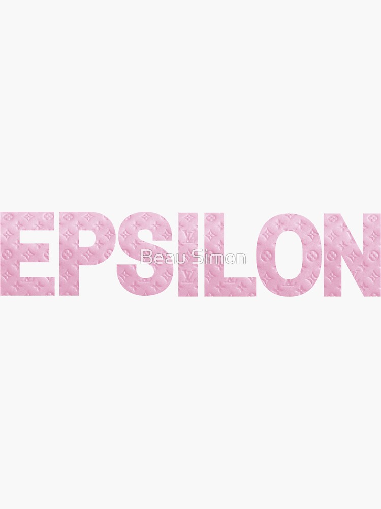 "Epsilon" Sticker by bebe2005 | Redbubble