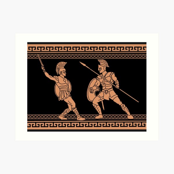Trojan Warrior Art Prints | Redbubble