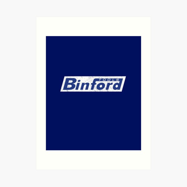"Binford Tools Vintage logo" Art Print for Sale by Primotees | Redbubble