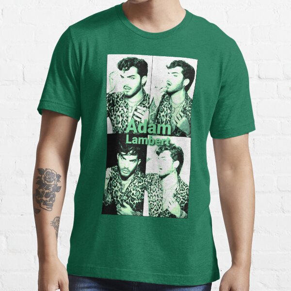"Hot in green Adam Lambert " T-shirt by FierceSabrina87 | Redbubble