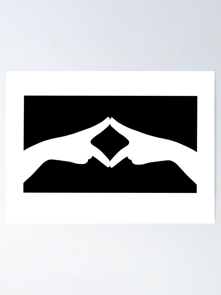 "DECA Hand Symbol Logo" Poster for Sale by ccandace | Redbubble