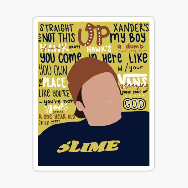 "Real Bros of Simi Valley Quote" Sticker for Sale by kennysdrawings ...