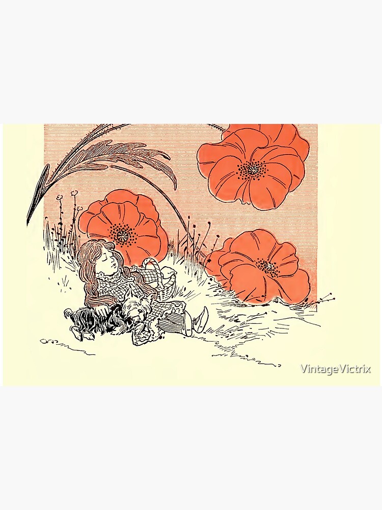 "Wizard of Oz: Dorothy and Toto (vintage art print)" Mask by ...