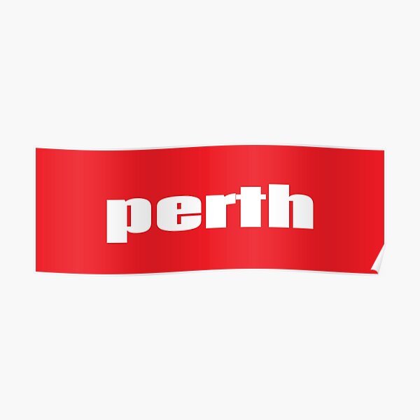 "Perth Australia" Poster by ProjectX23 | Redbubble