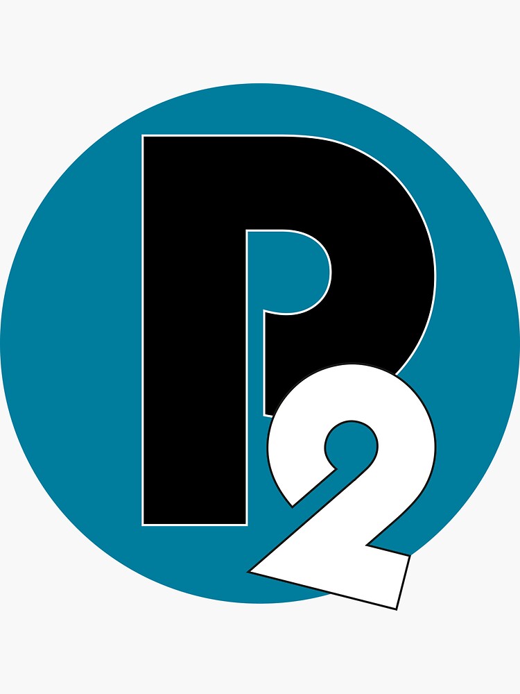 "The Classic Player 2 Logo" Sticker for Sale by Player2au | Redbubble