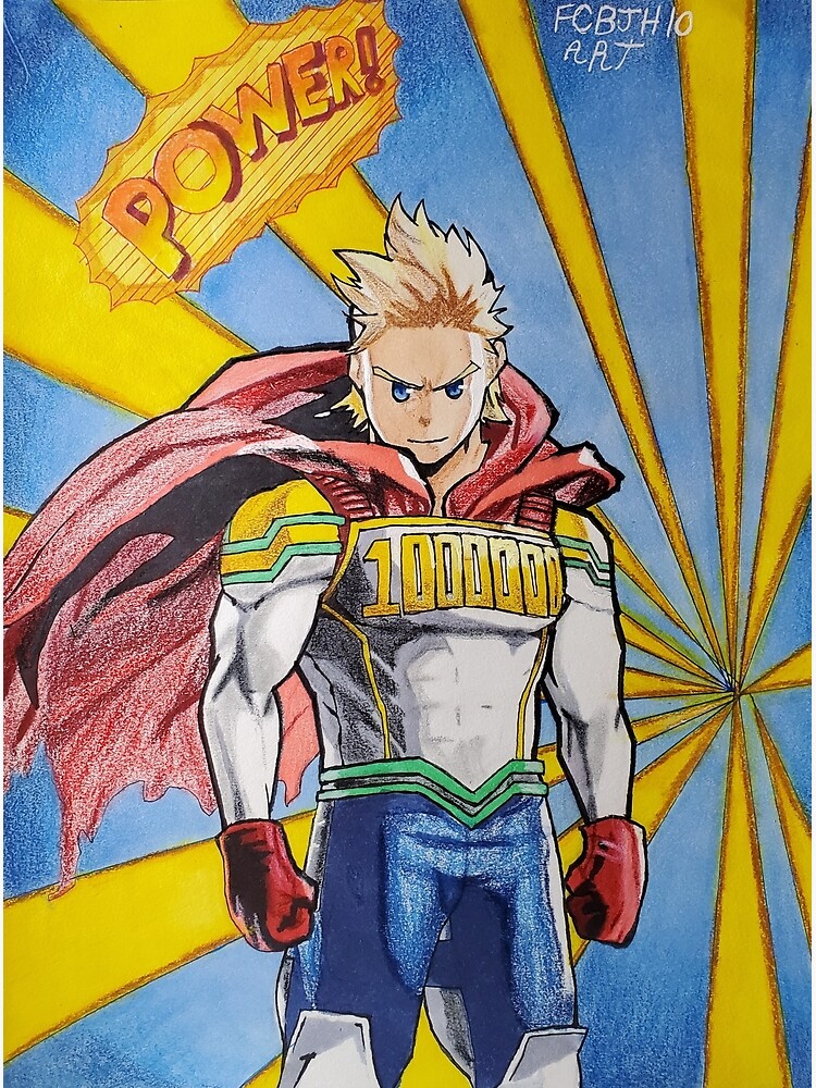 "Mirio "Power!" Drawing" Framed Art Print for Sale by Fcbjh10art ...
