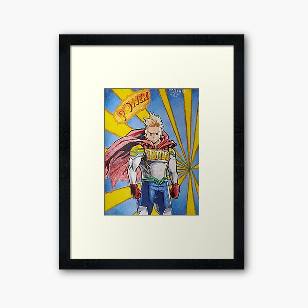 "Mirio "Power!" Drawing" Framed Art Print for Sale by Fcbjh10art ...