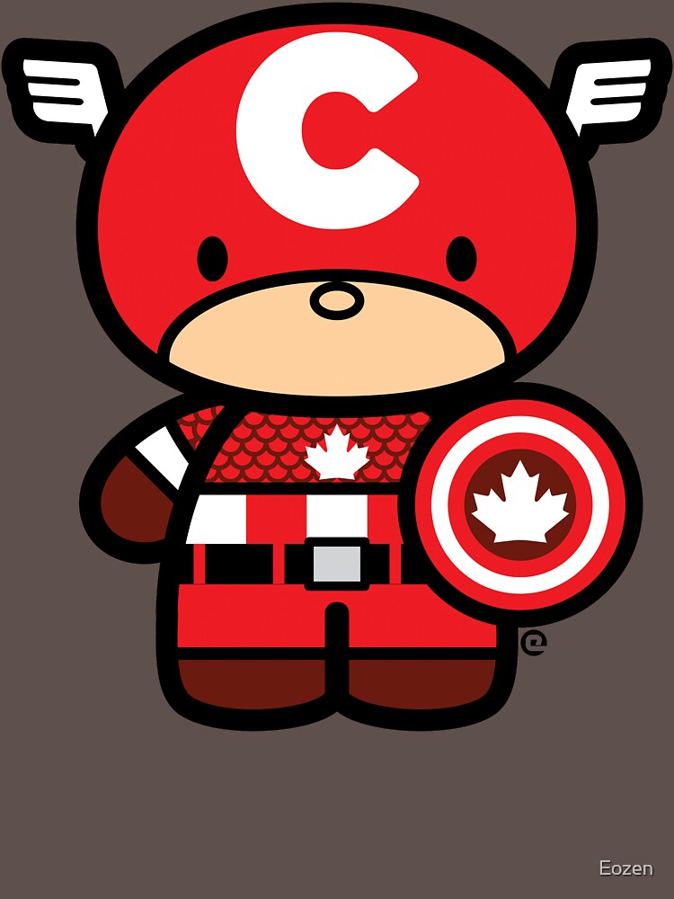 "Chibi-Fi Captain Canada" T-shirt by Eozen | Redbubble