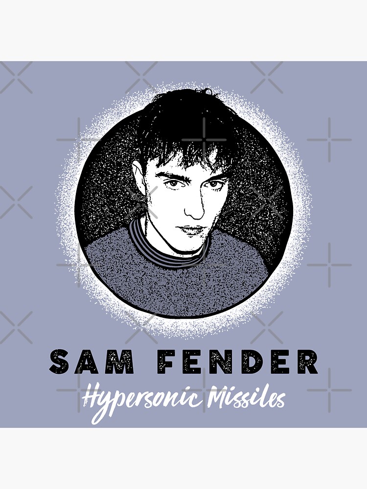 "Sam Fender Hypersonic Missiles - Warm Grey theme" Sticker by ...
