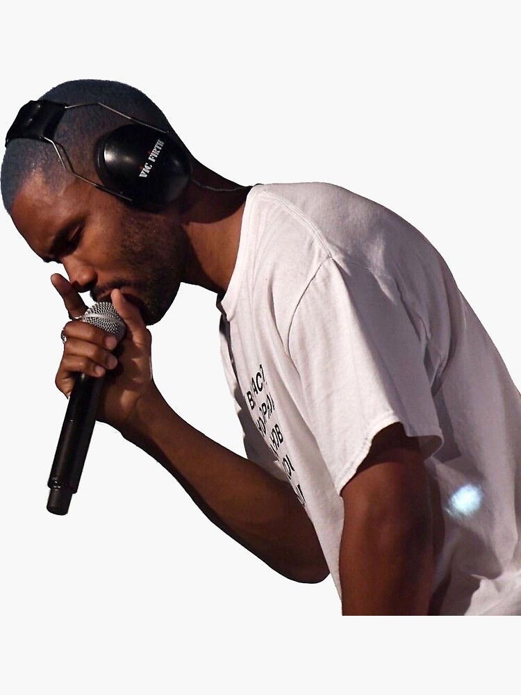 "Frank Ocean performing" Sticker for Sale by cheetomask | Redbubble