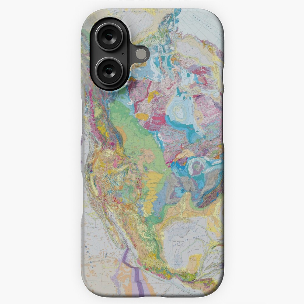 "USGS Geologic Map of North America" Sticker for Sale by fineearth ...