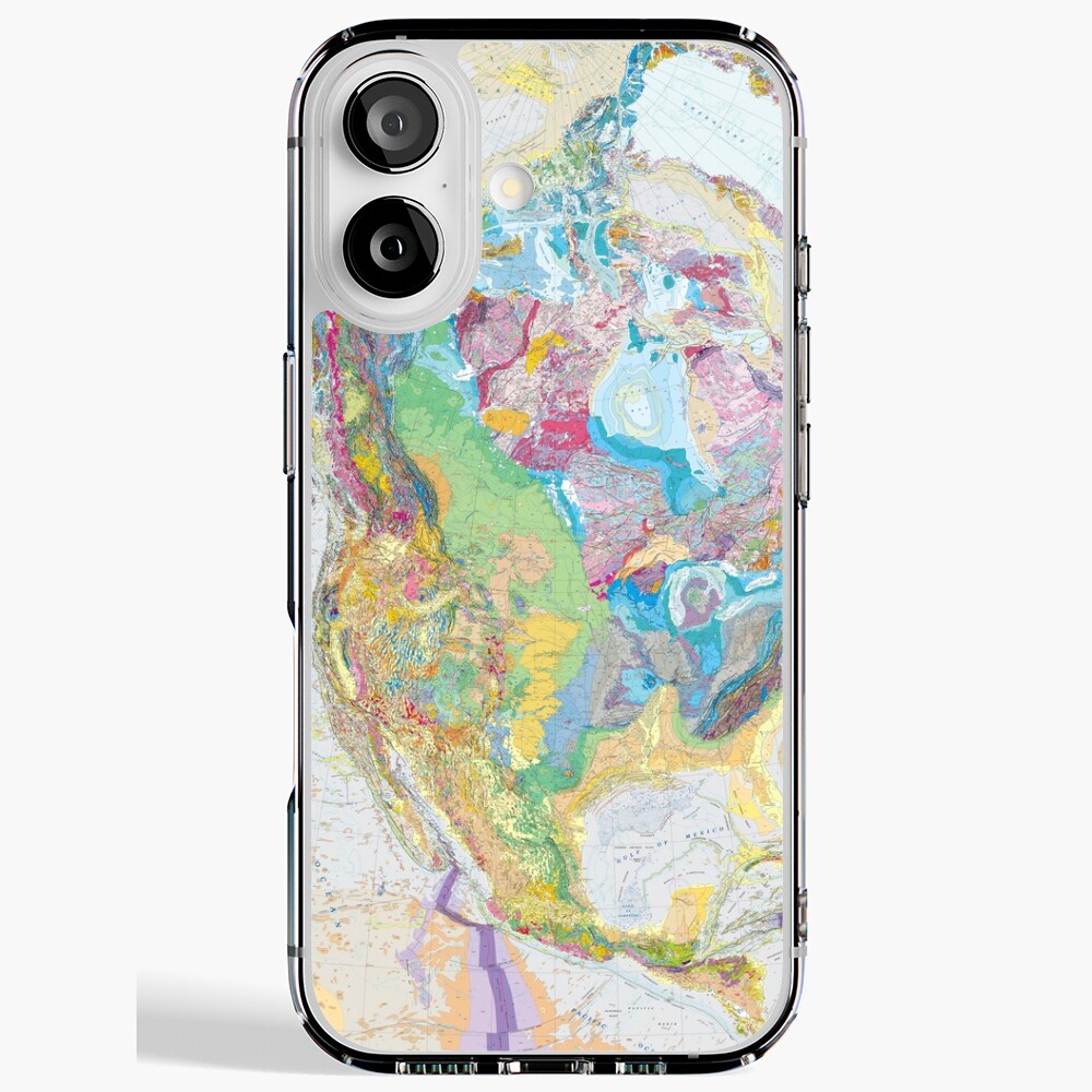 "USGS Geologic Map of North America" Sticker for Sale by fineearth ...