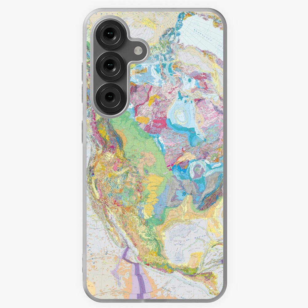 "USGS Geologic Map of North America" Sticker for Sale by fineearth ...