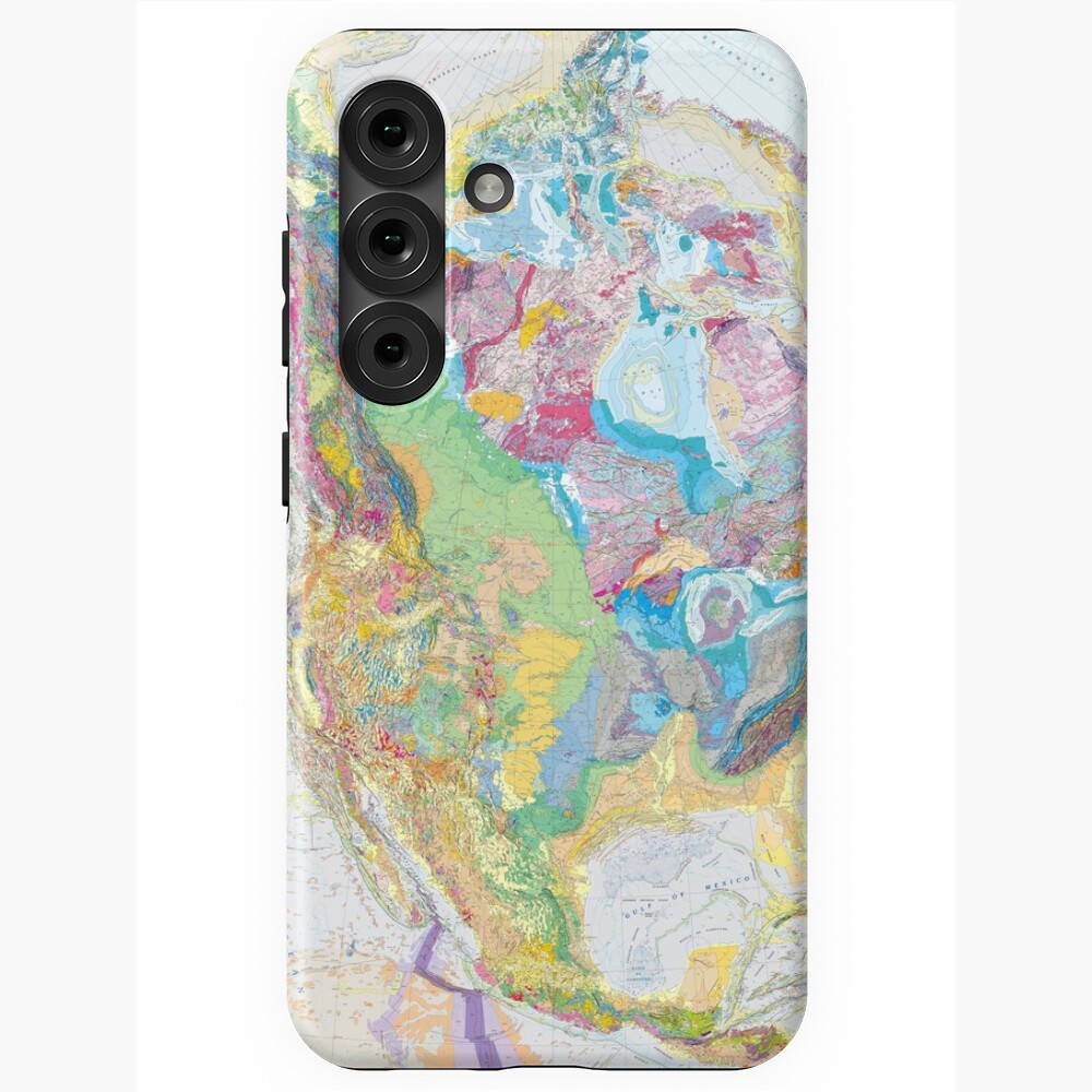 "USGS Geologic Map of North America" Sticker for Sale by fineearth ...
