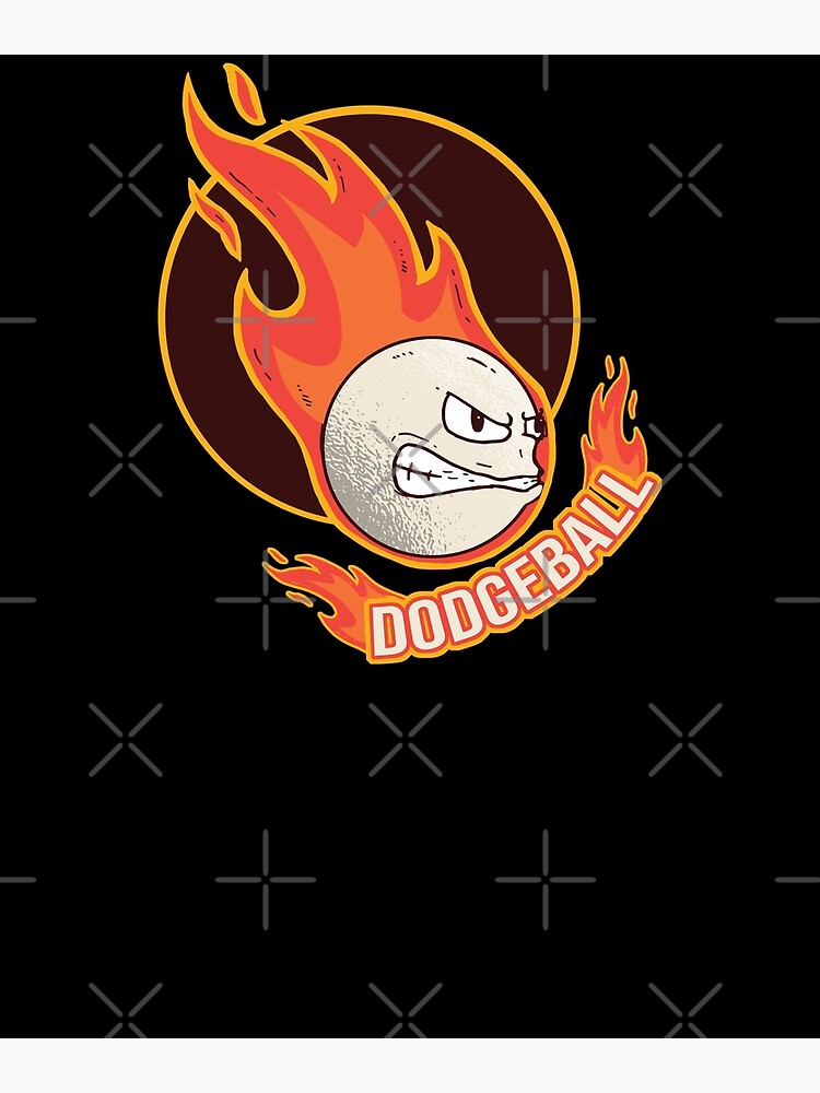 Póster «Voelkerball Dodgeball player Brennball fireball team Völkerball ...