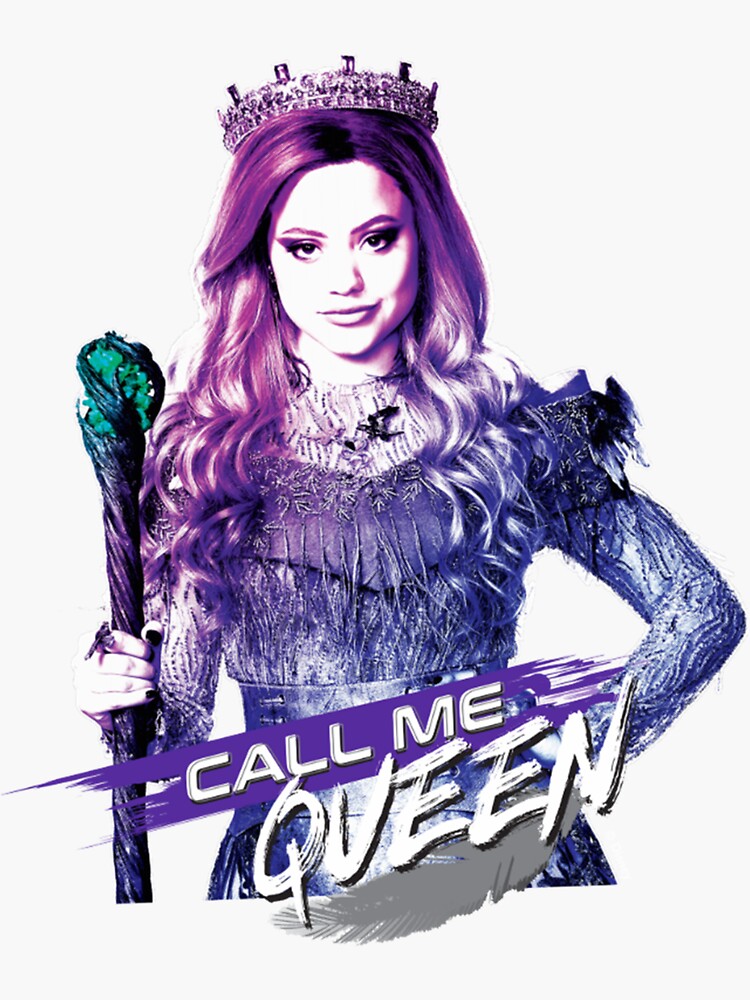"Descendants Audrey Call Me Queen 3" Sticker for Sale by reevesprattx ...