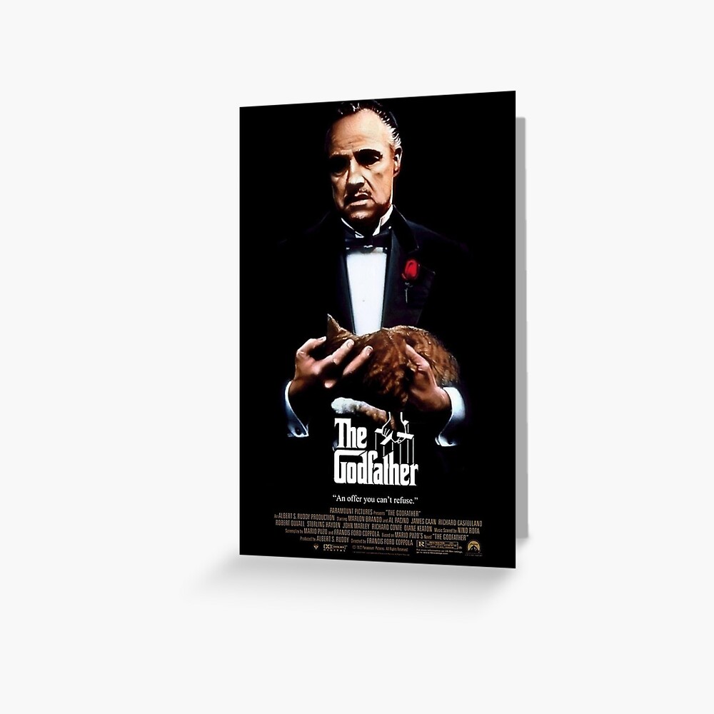 "The Godfather" Greeting Card by FlorianSplash | Redbubble