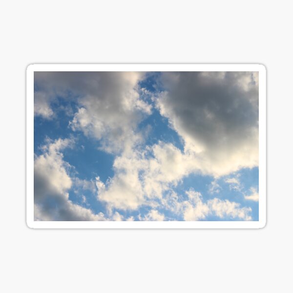 "Partly Cloudy" Sticker for Sale by Susiesphotos | Redbubble