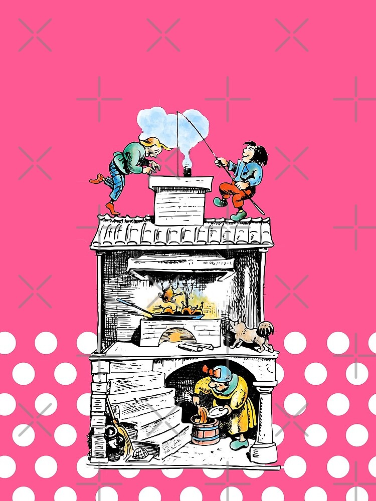 " how they mischievously stand on the roof of the widow Bolte and steal ...