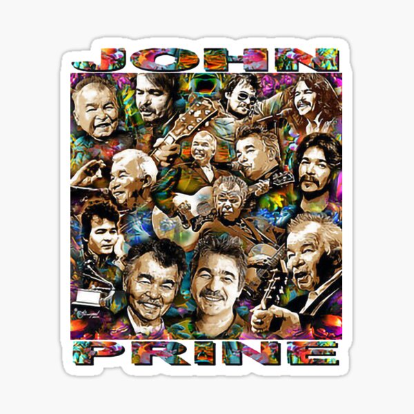 John Prine Stickers | Redbubble