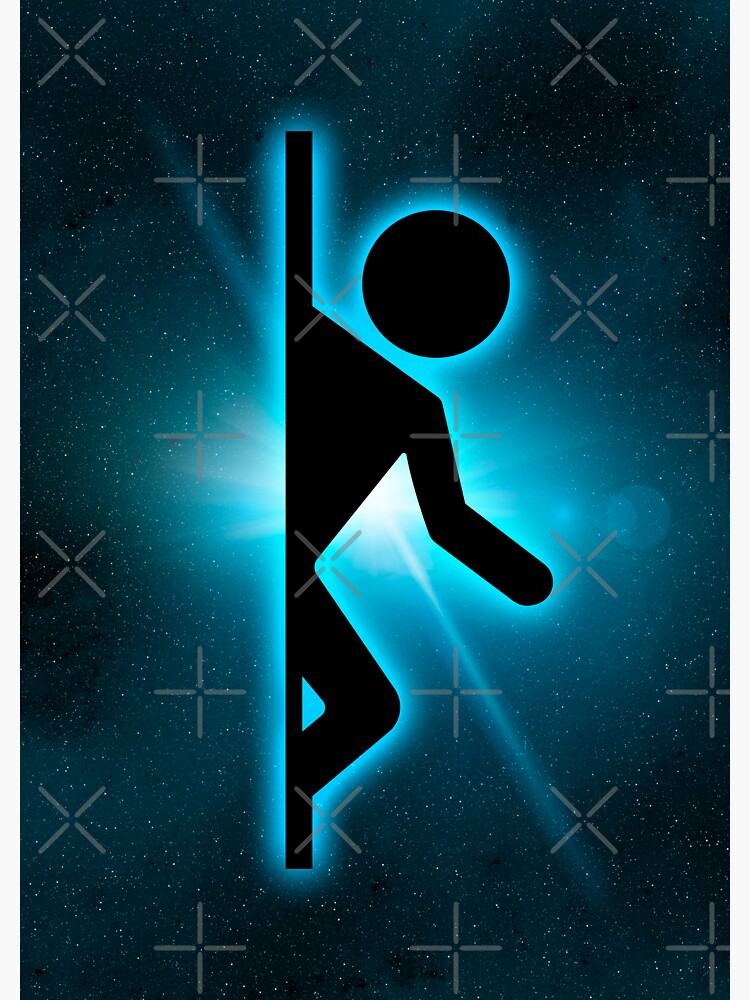 "Portal part 1" Sticker for Sale by RaymondDiaz | Redbubble