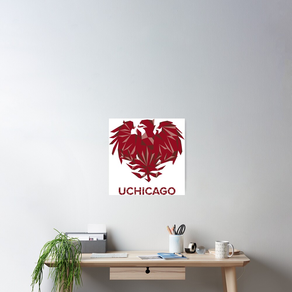 "uchicago merch" Poster for Sale by badisuguydu | Redbubble