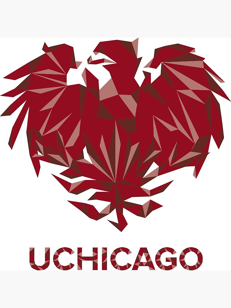 "uchicago merch" Poster for Sale by badisuguydu | Redbubble