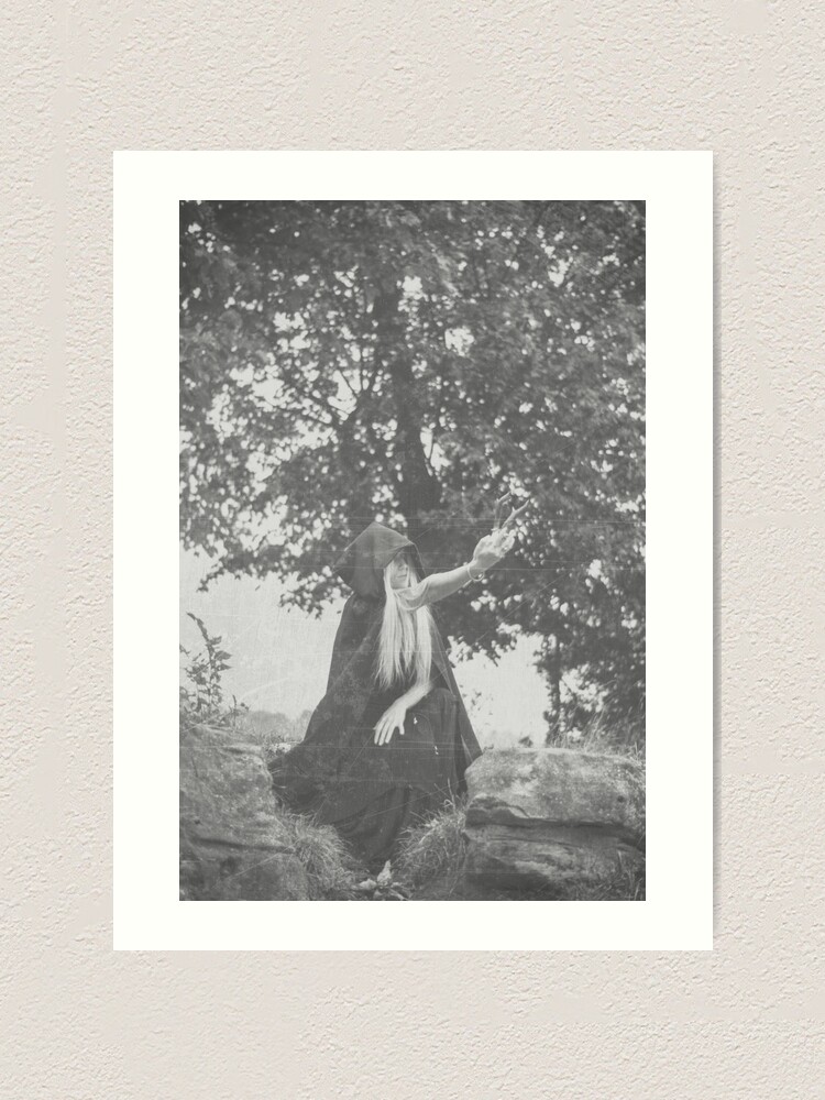 "'Volva Witch'" Art Print for Sale by Imago-Mortis | Redbubble