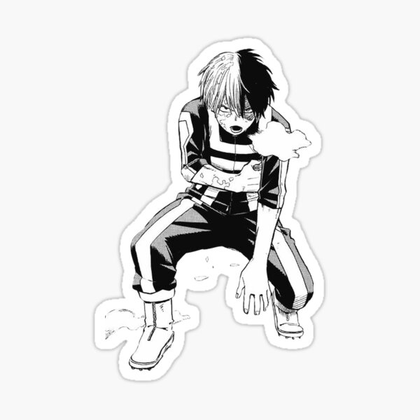 "BNHA/ MHA Shoto todoroki" Sticker by Itsyowitch | Redbubble